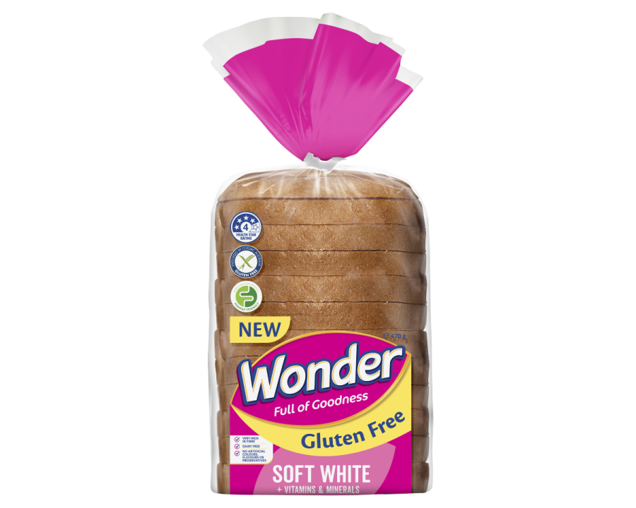 Wonder Gluten Free Bread White 470 g | Wonder